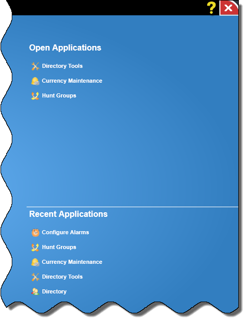 Administration Menu - Overview